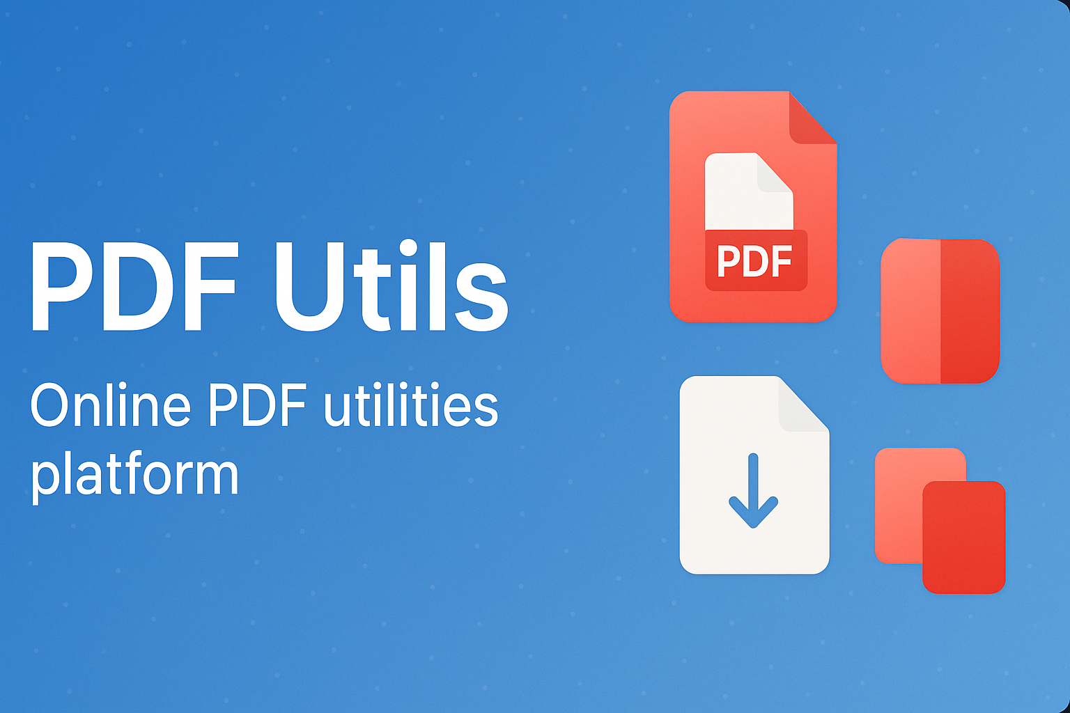 PDF Utils - Free Online PDF Tools